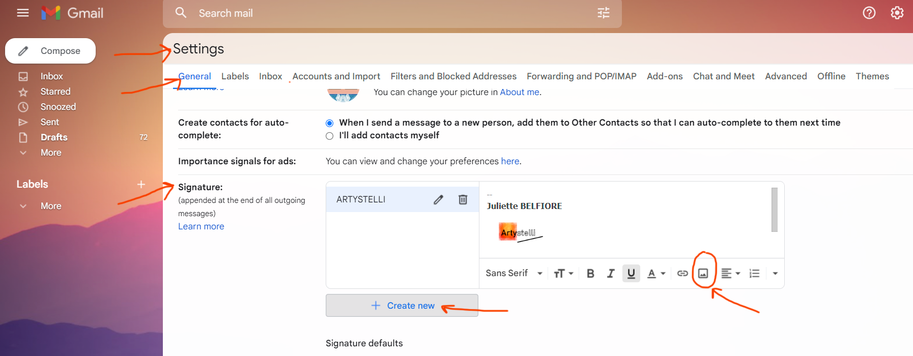 How to optimize your email signature on Gmail?